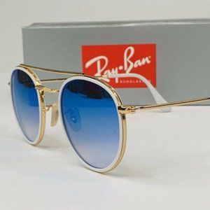 Ray-Ban | Accessories | Rayban Round Double Bridge Rb3647 Sunglasses ...